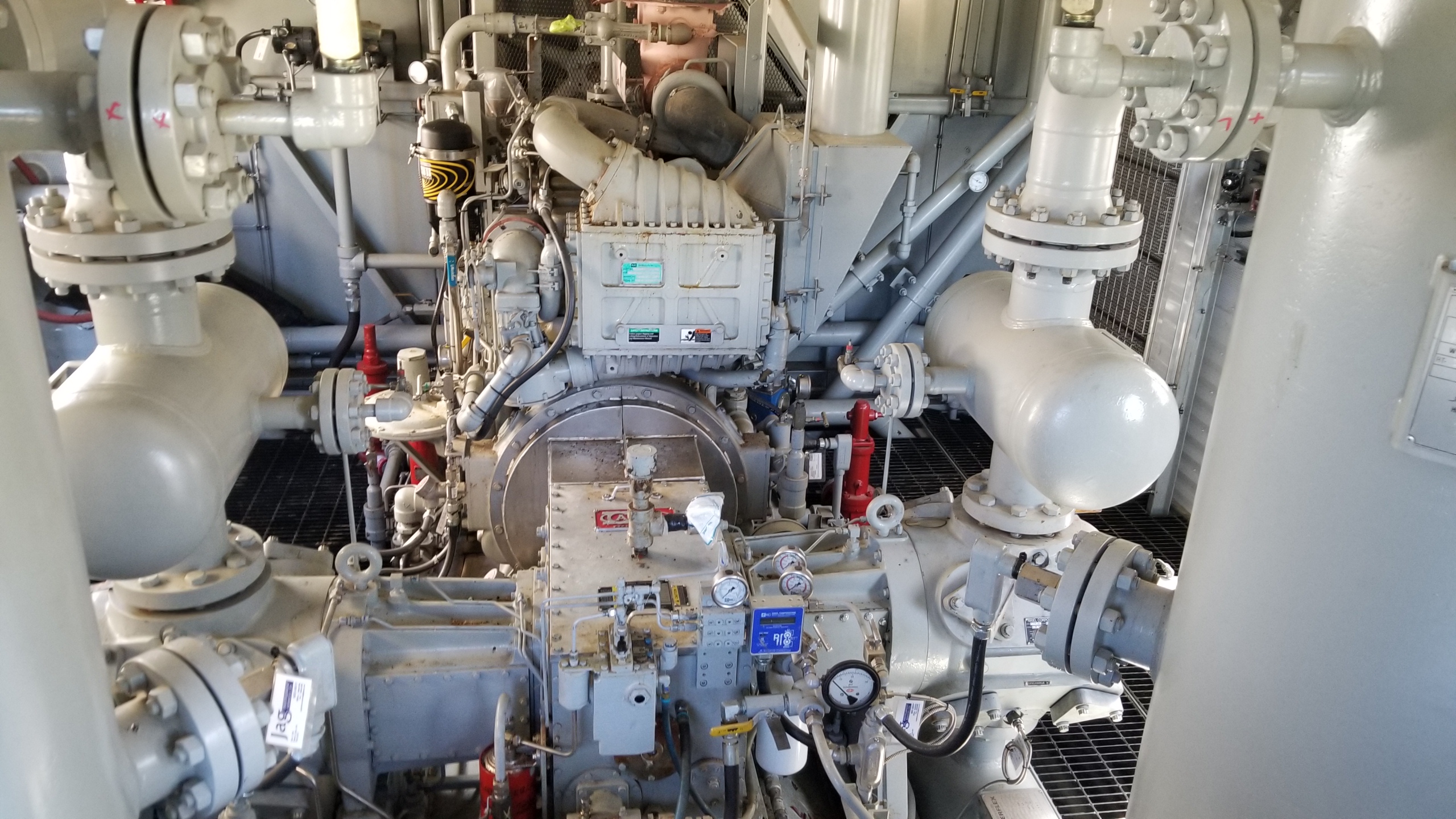 400HP Reciprocating Compressor F18GL LCR with an Ariel JGJ/2, 1 or 2 ...